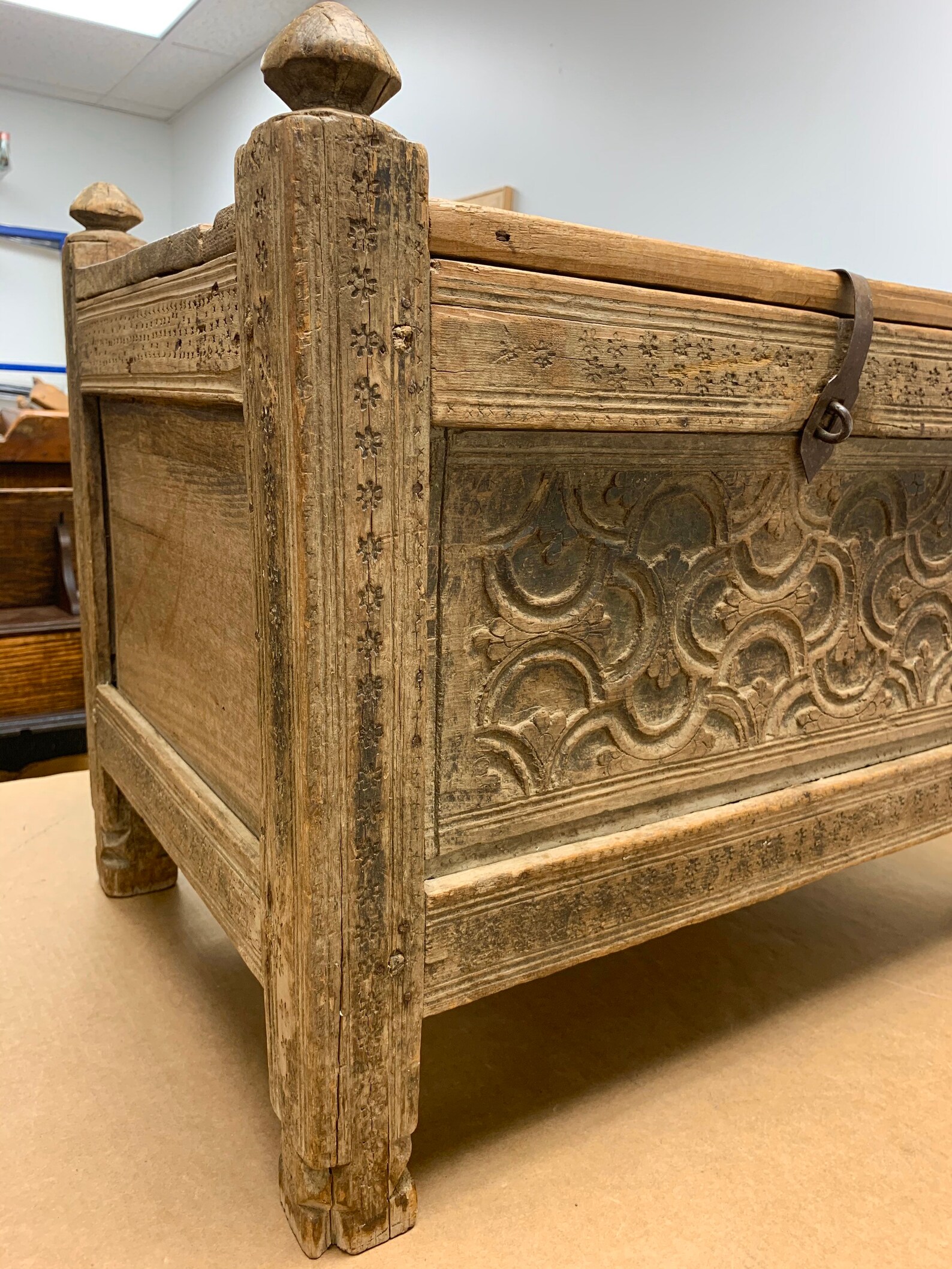 Primitive 1800's Pennsylvania Hand Carved Chest - Etsy
