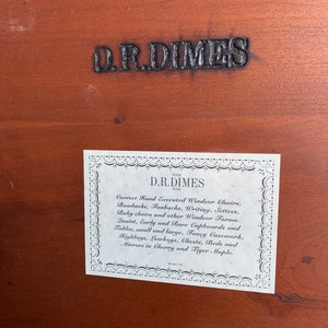 Vintage Custom D R Dimes Cherry Dining Table With Extensions 30.5h24 ...