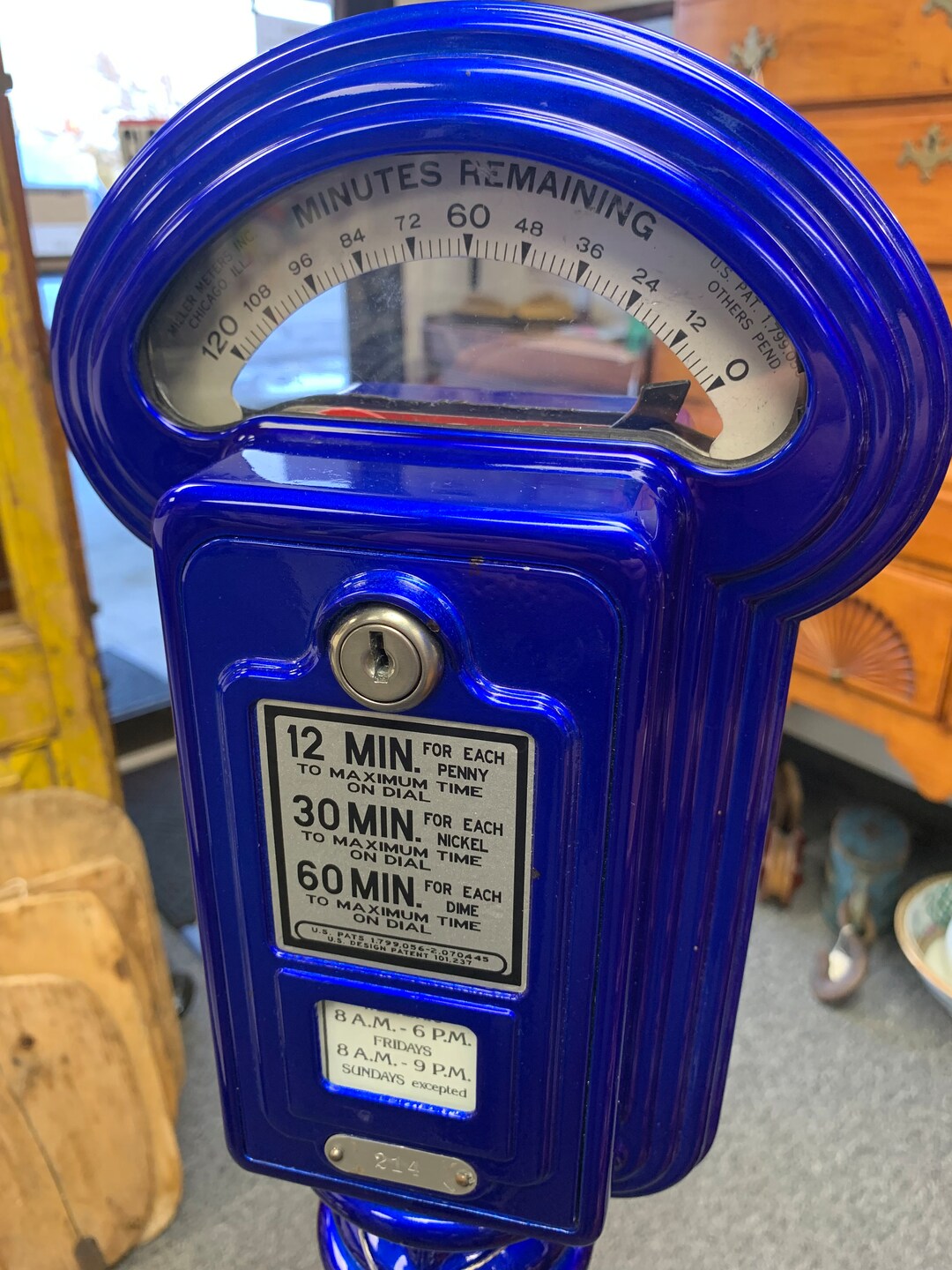 1950s Restored Original Parking Meter 16X13X51 Shipping is Not Free - Etsy
