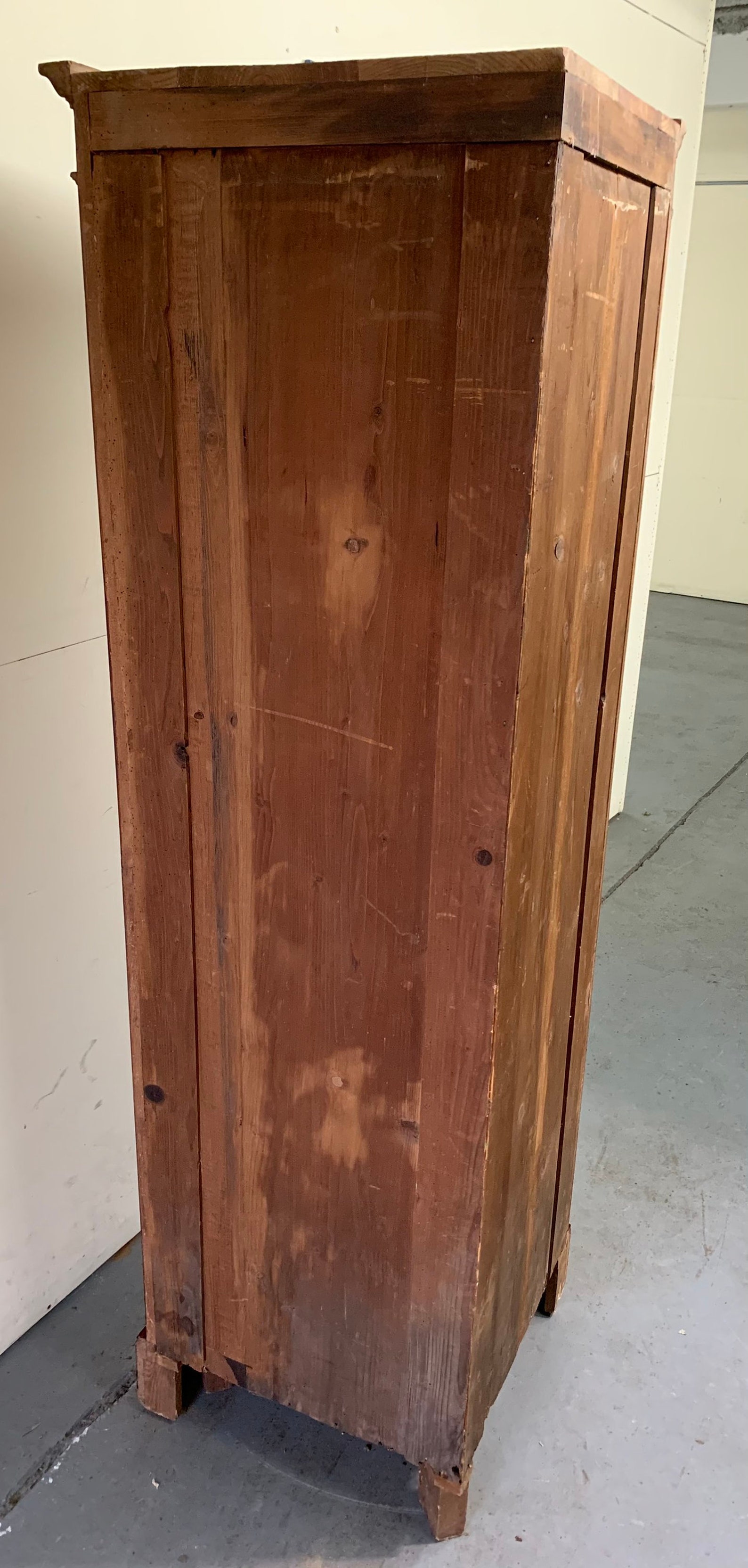Antique Spanish Mexican Corner Cabinet Dovetailed Drawer 32w77.5h20dc22 ...
