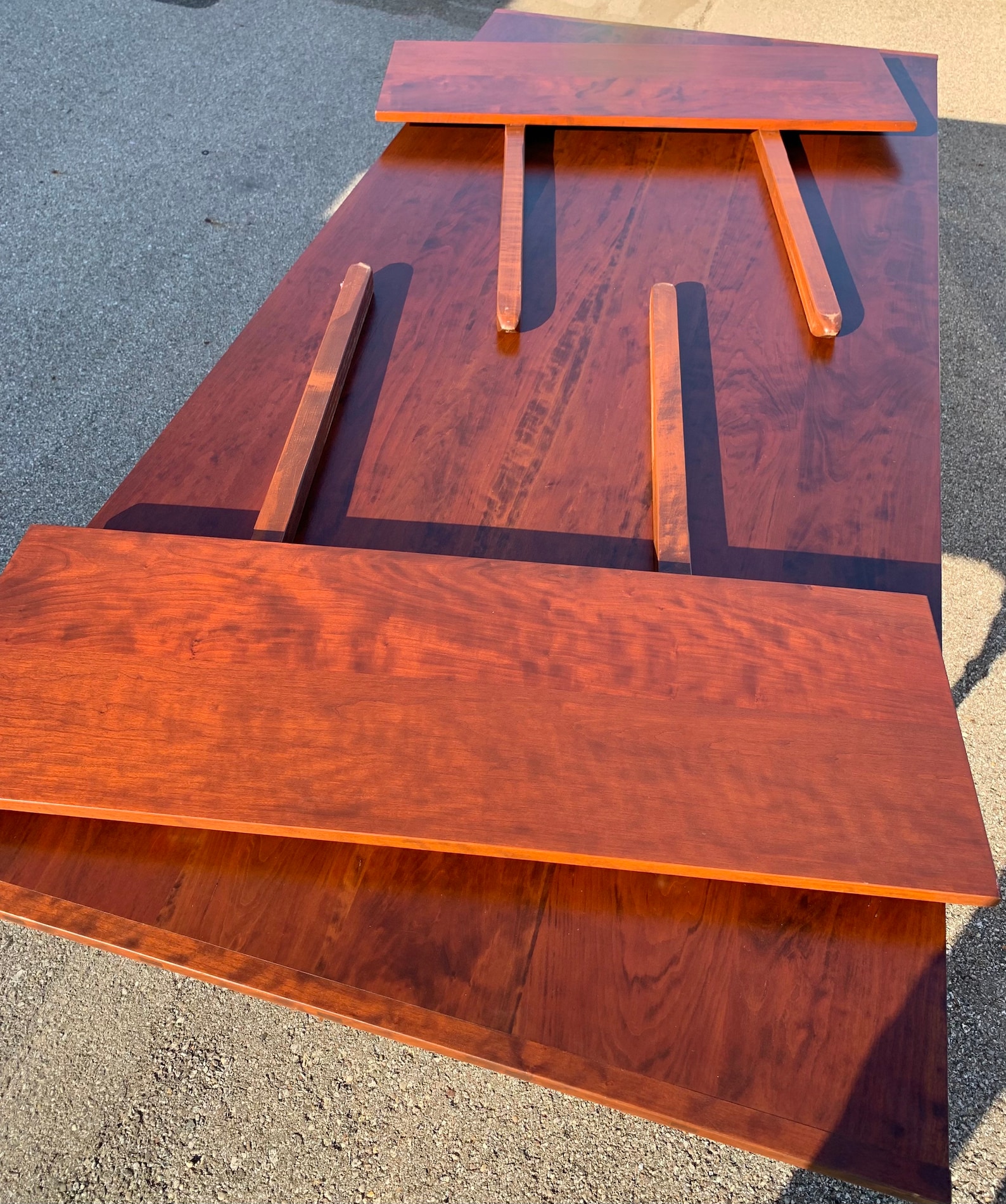 Vintage Custom D R Dimes Cherry Dining Table With Extensions 30.5h24 ...