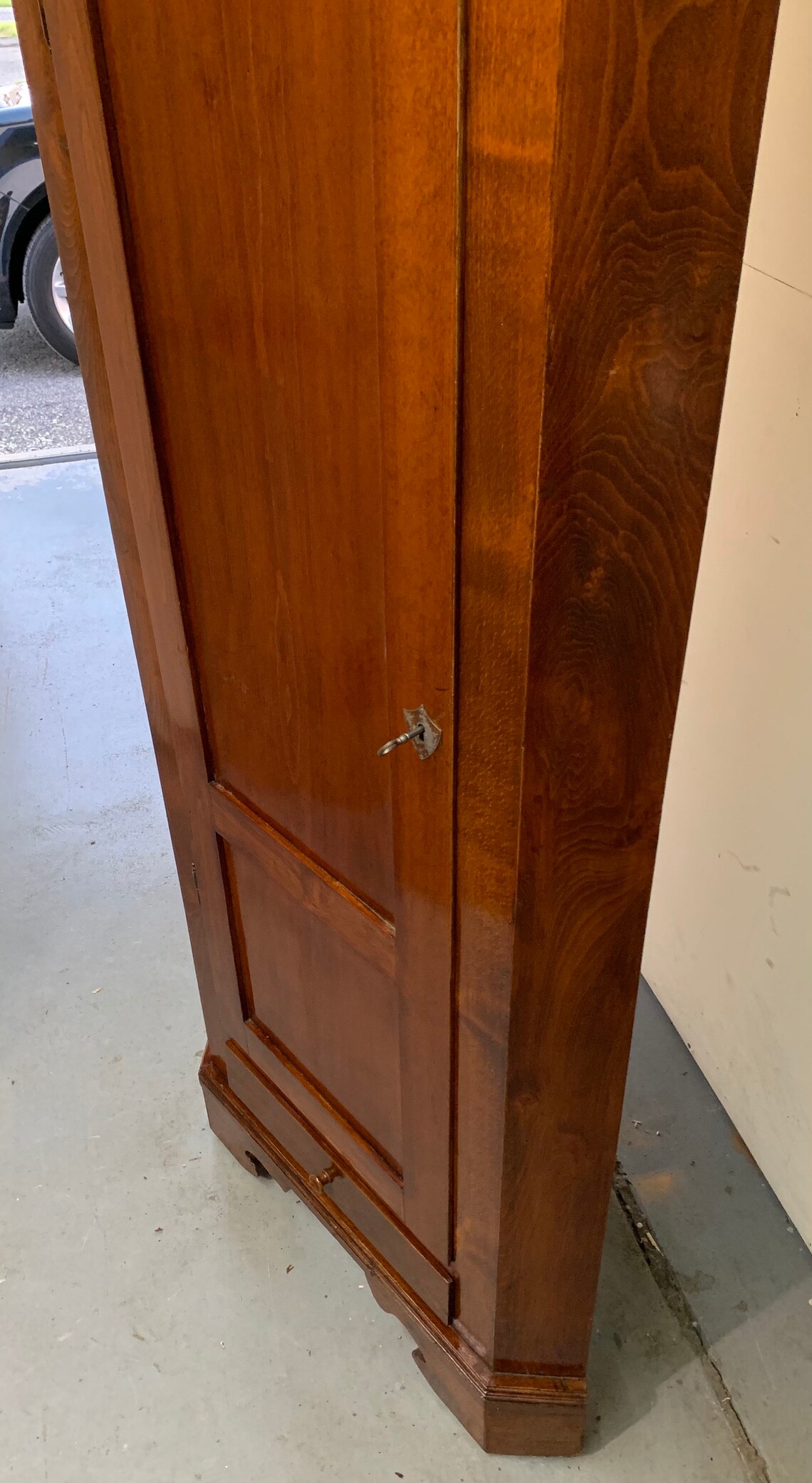 Antique Spanish Mexican Corner Cabinet Dovetailed Drawer 32w77.5h20dc22 ...