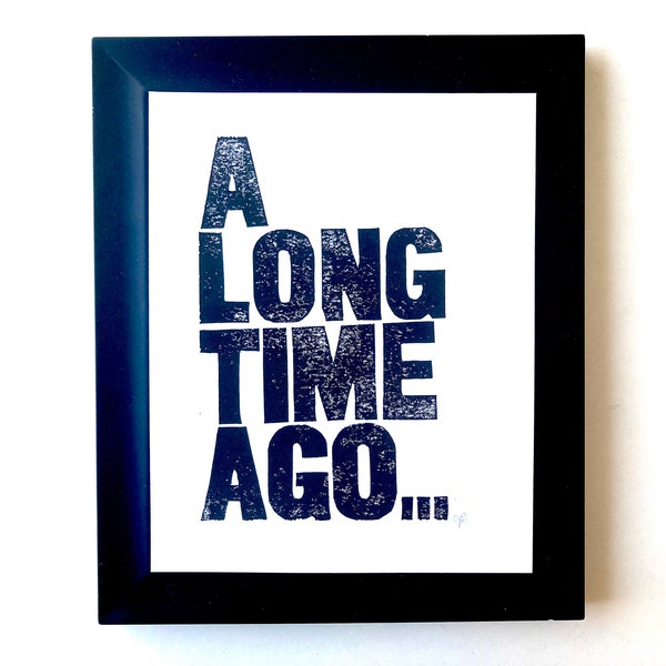 A Long Time Ago - Etsy