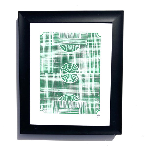 Football Lino Print - Etsy