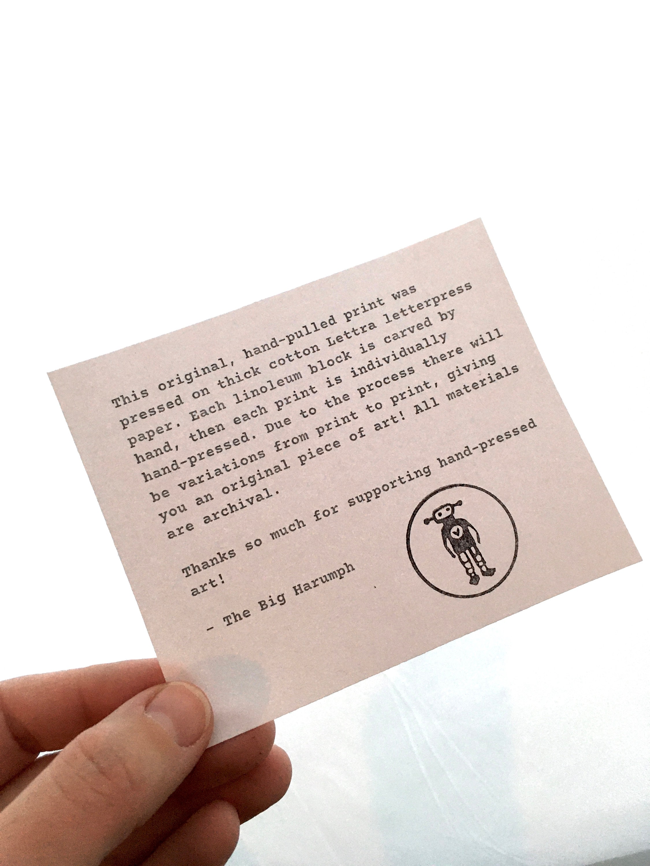 Green Apple Block Print Bright Green Hand-pressed Linoleum | Etsy