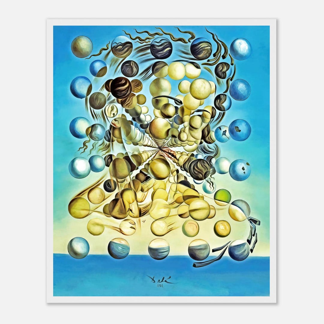 Salvador Dali, Galatea of the Spheres - Surrealism - Art Print ...