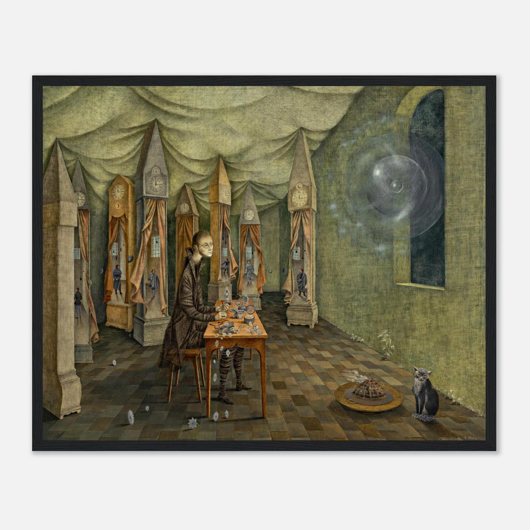 Remedios Varo, Revelation (the Watch) - Surreal Masterpiece Digital ...