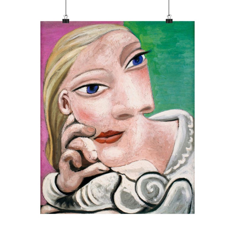 Picasso Print: Marie-therese Walter Portrait, Cubism Art, Framed Giclée ...