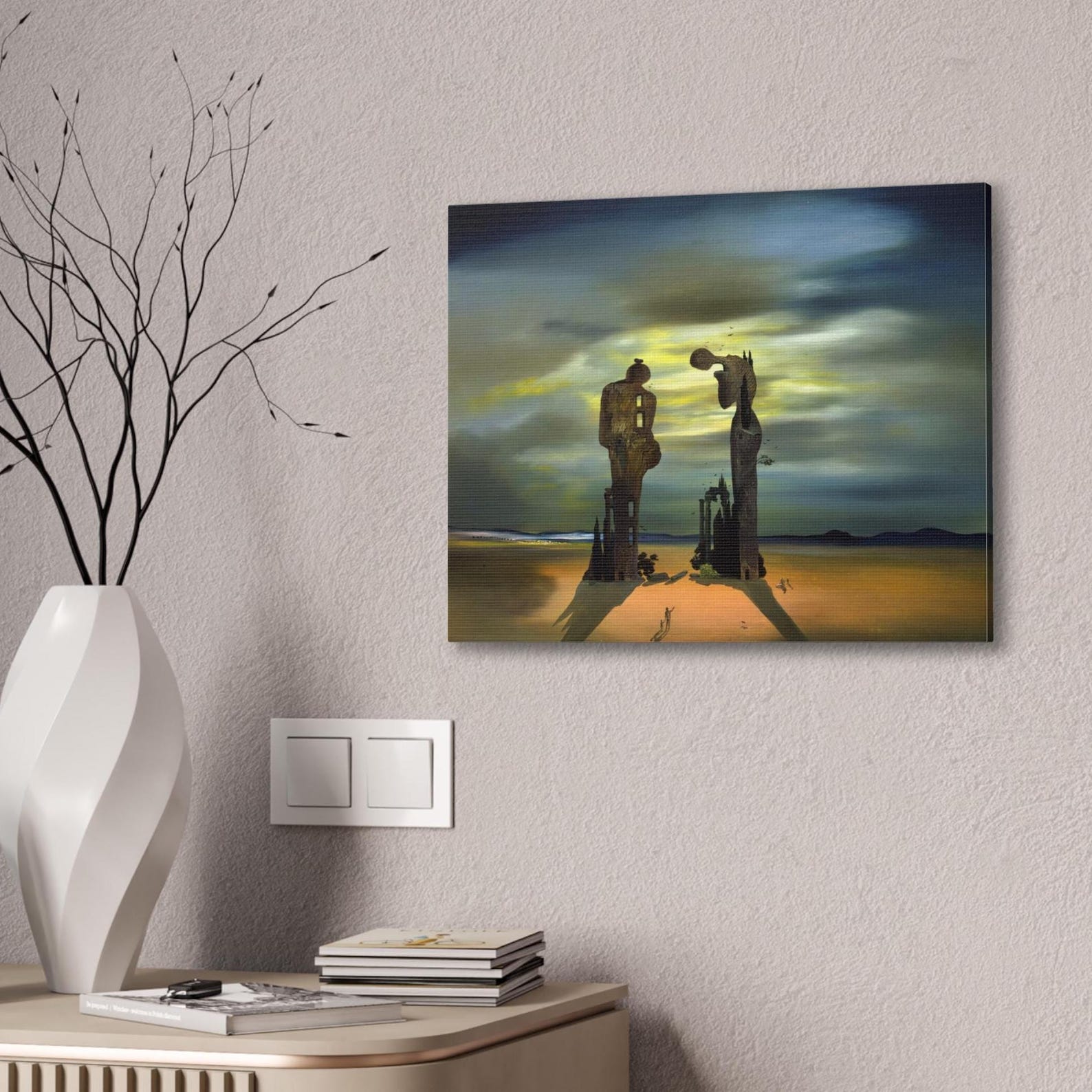 Salvador Dali Millet’s Angelus Canvas Print – Surrealist Wall Art ...