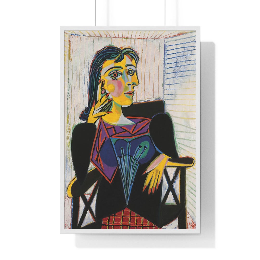 Pablo Picasso, Portrait of Dora Maar, Art Print, Cubism, Surrealism ...