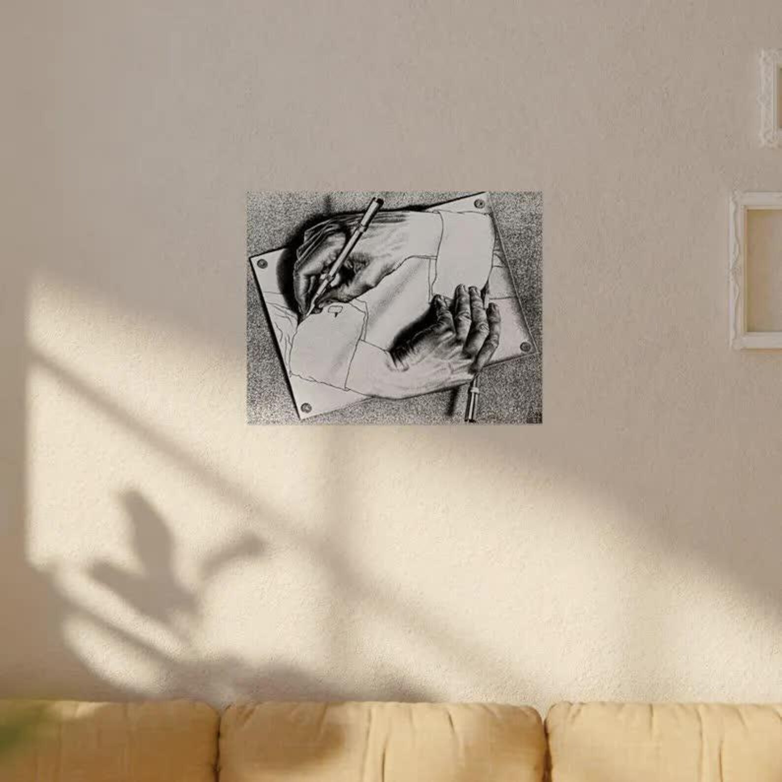 Maurits Escher, Drawing Hands - Instant Download Print, Surrealist ...