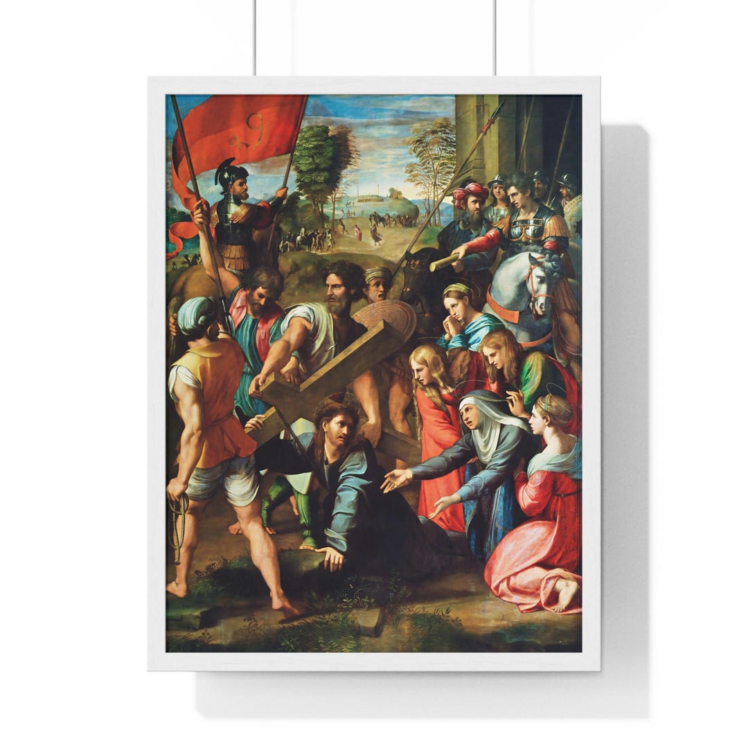 Raphael: Christ Falling on the Way to Calvary - Giclée Print (digital Download) - Etsy