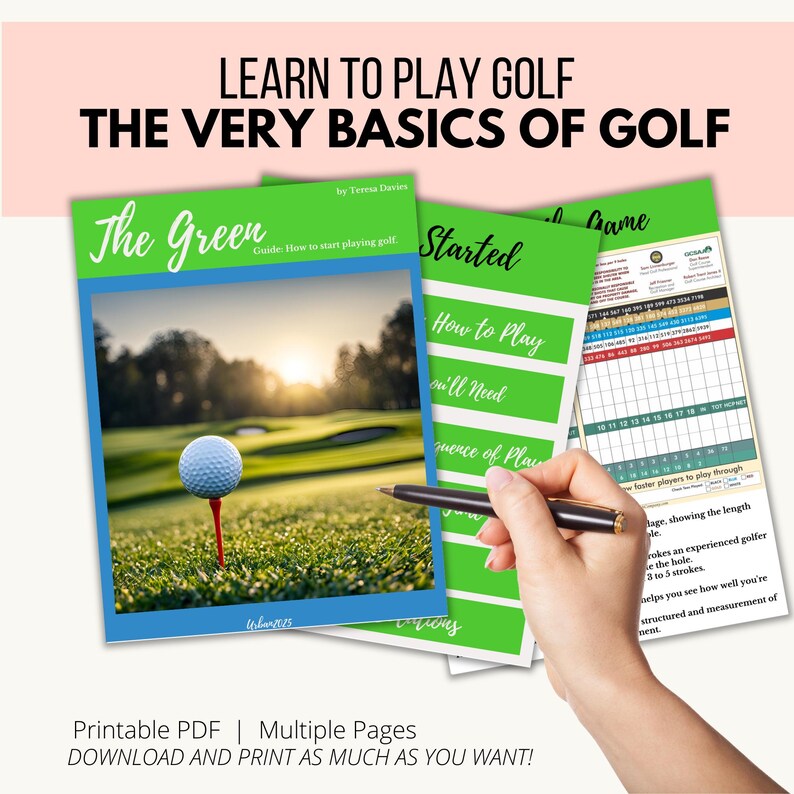 Learn How to Play Golf, Beginners Guide to Start Playing Golf, Golf ...