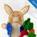 Pattern, Peter Rabbit Felt Finger Puppet Pattern, Peter Rabbit, Felt ...