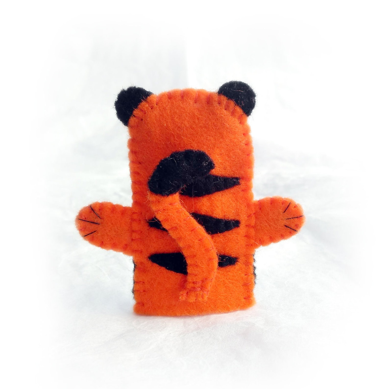 Pattern Tiger Felt Finger Puppet Pattern Tiger Pattern - Etsy