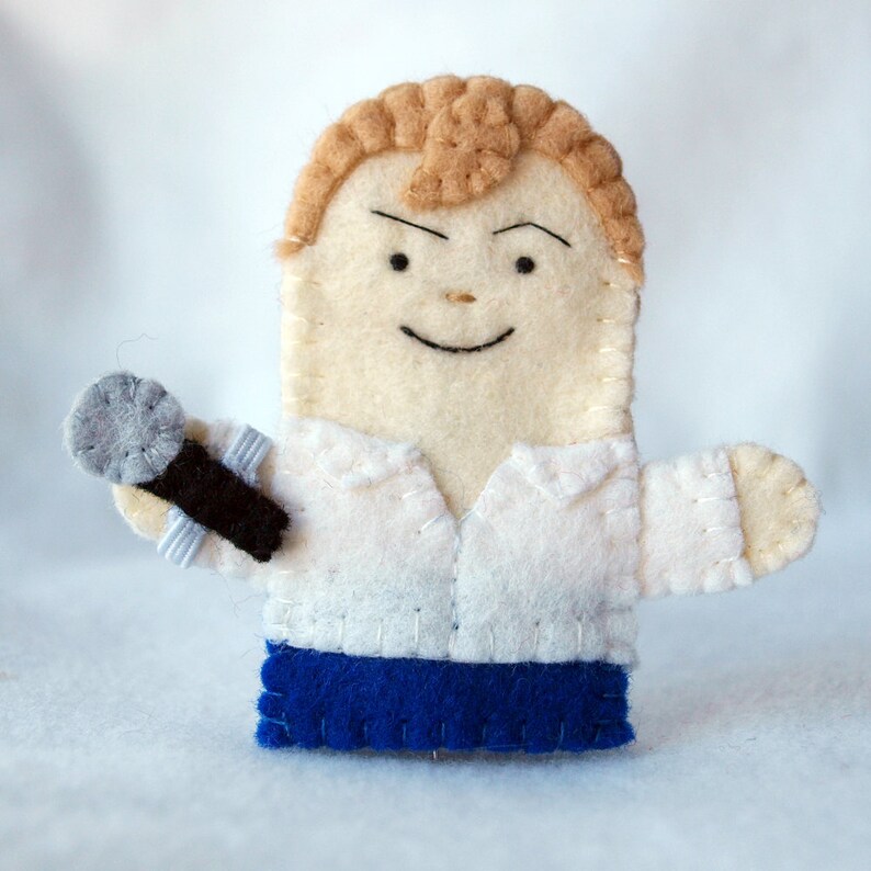 Singer Finger Puppet Drummer Finger Puppet Songwriter - Etsy