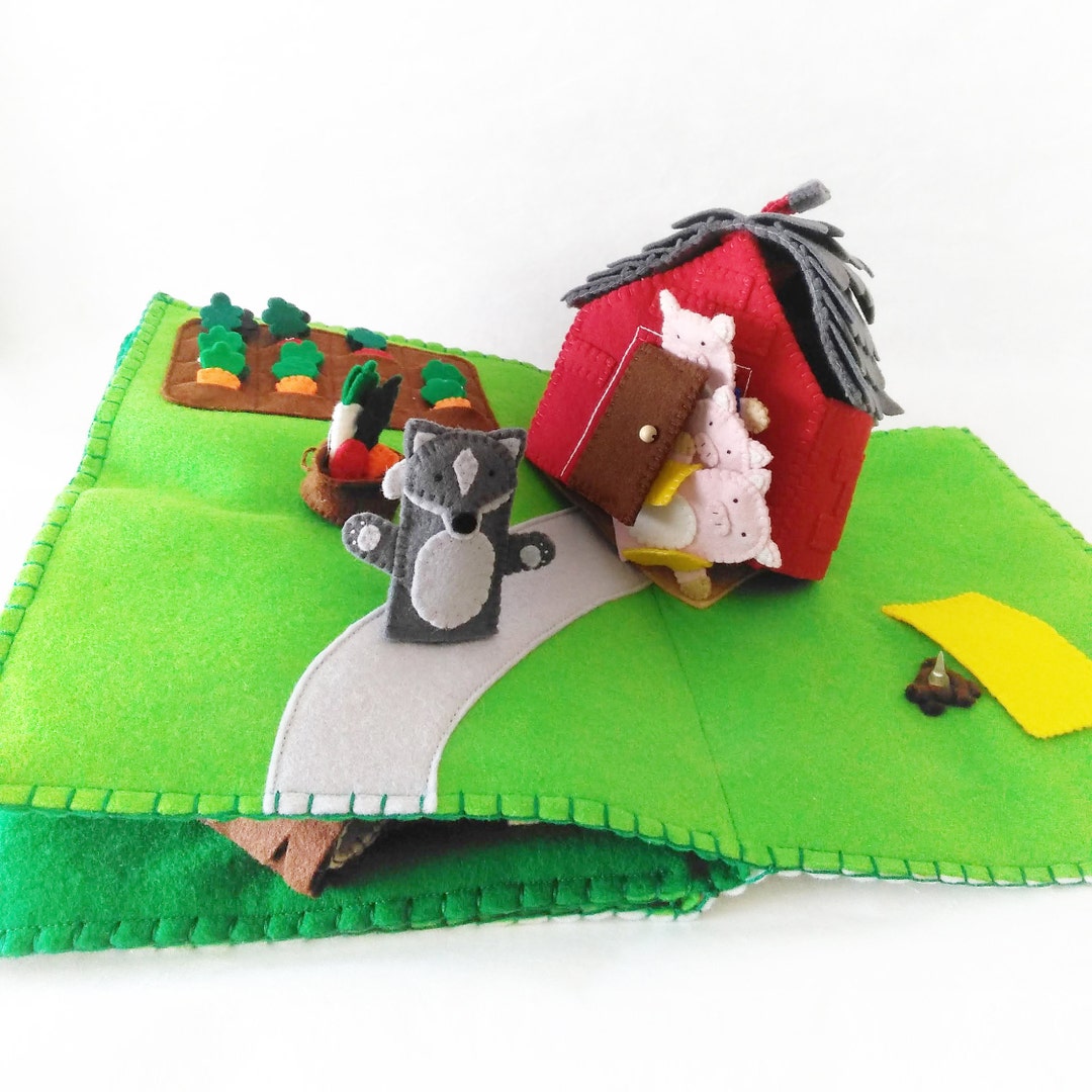 The Three Little Pigs and the Big Bad Wolf Pop-up Book, Pop-up Book ...