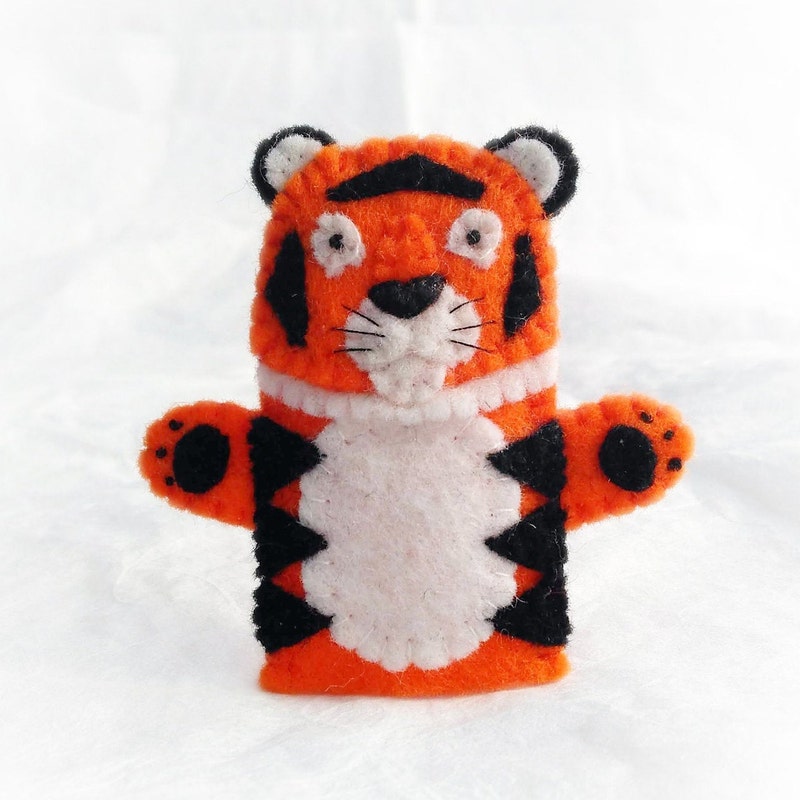 Felt Tiger - Etsy