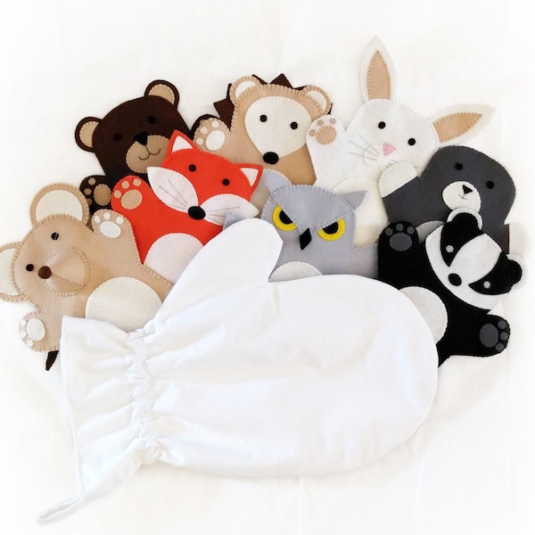 The Mitten Felt Story - Etsy