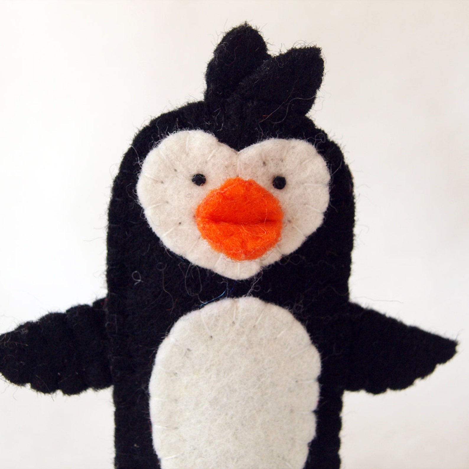 Felt Finger Puppet Penguin Animal Puppet Storytime Puppet - Etsy UK