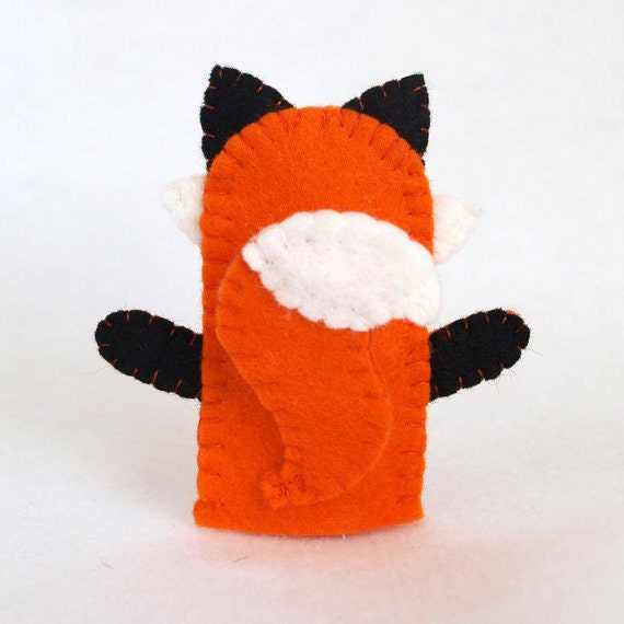 Fox Finger Puppet Pattern, Puppet Pattern, Fox Pattern, PDF Pattern ...