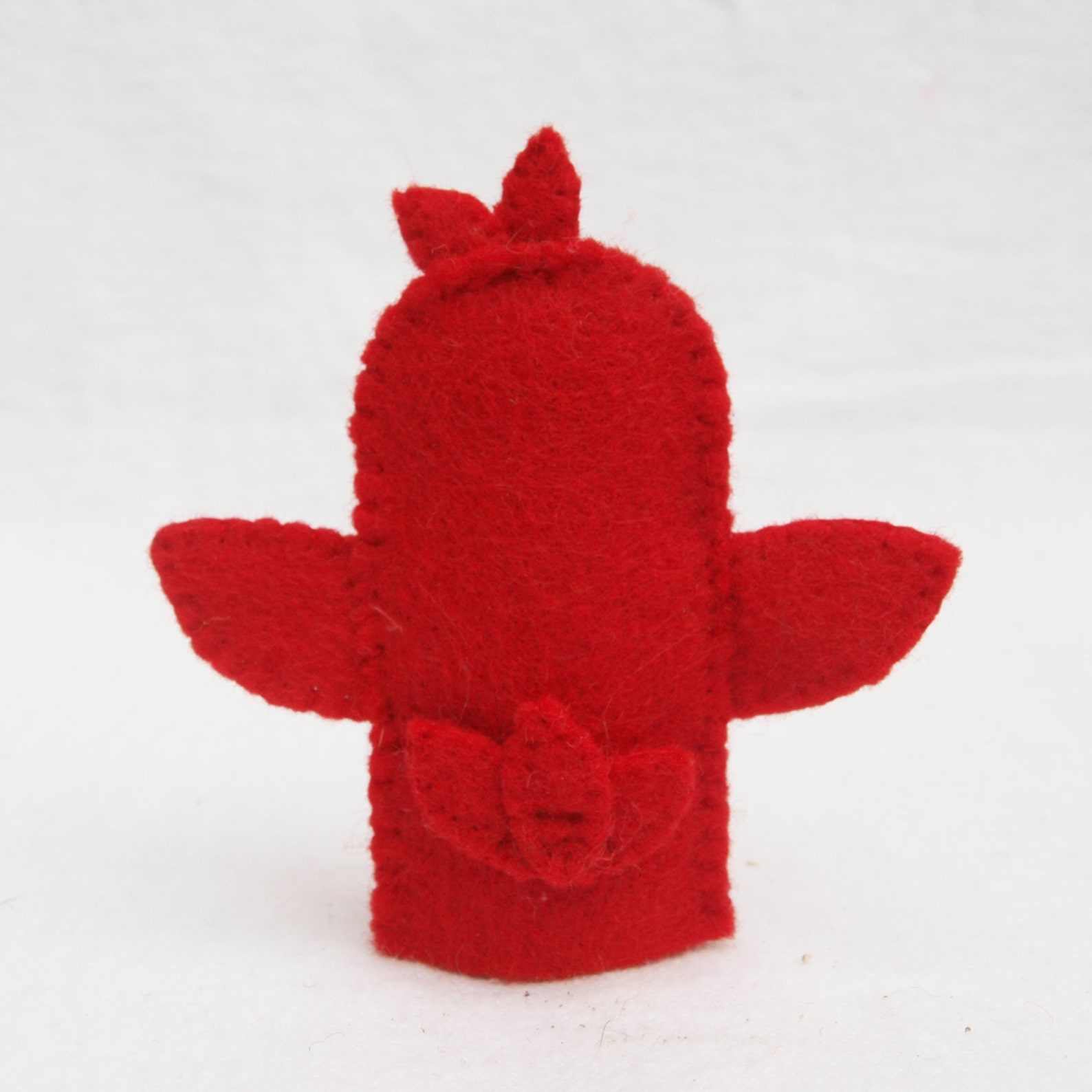 Cardinal Felt Finger Puppet Bird Puppet Storytime Puppet - Etsy