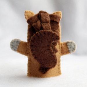 Horse, Felt Finger Puppet, Horse Felt Finger Puppet, Animal Puppet ...