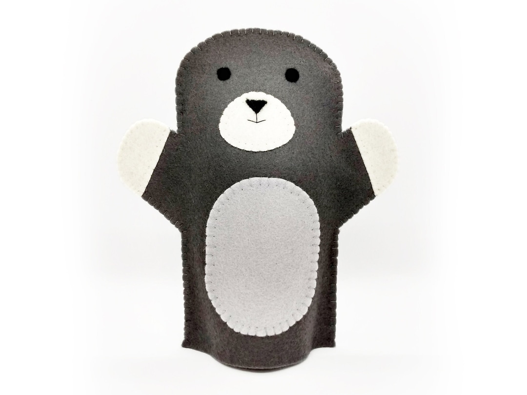 Mole Hand Puppet, Felt Hand Puppet, Mole Felt Hand Puppet, Hand Puppet ...