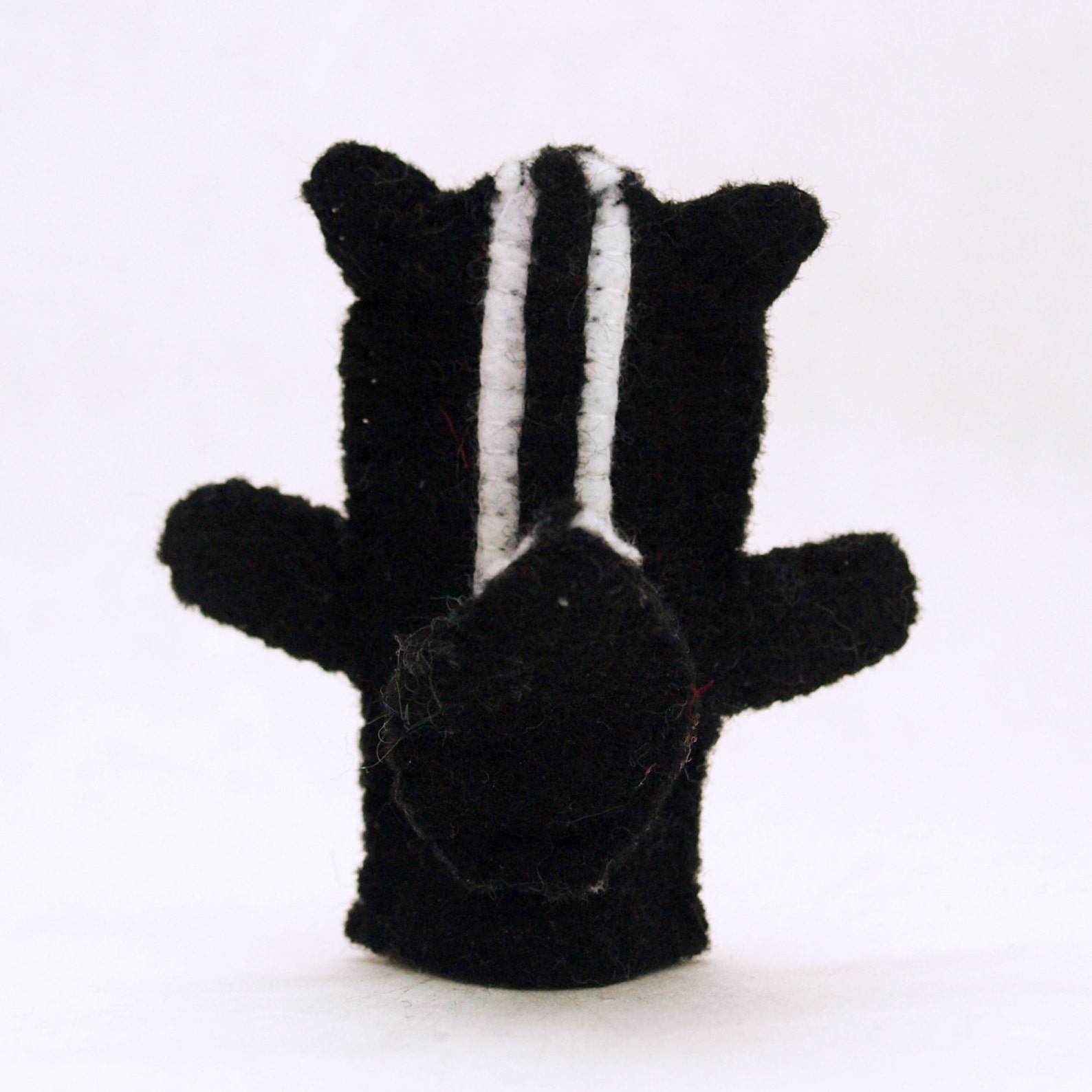 Skunk Felt Finger Puppet Animal Puppet Storytime Puppet | Etsy