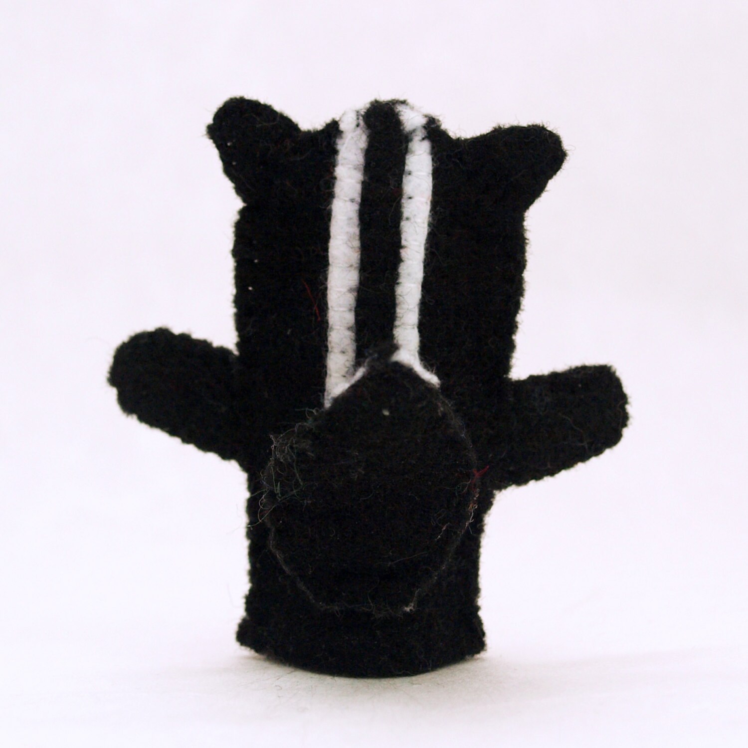 Skunk Felt Finger Puppet Animal Puppet Storytime Puppet | Etsy