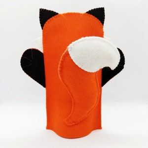 Fox Hand Puppet, Felt Hand Puppet, Fox Felt Hand Puppet, Hand Puppet ...
