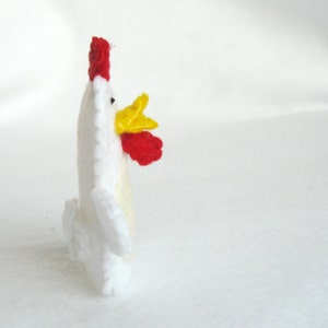 Hen, Hen Puppet, Hen Finger Puppet, Hen Felt Puppet, Chicken Puppet ...