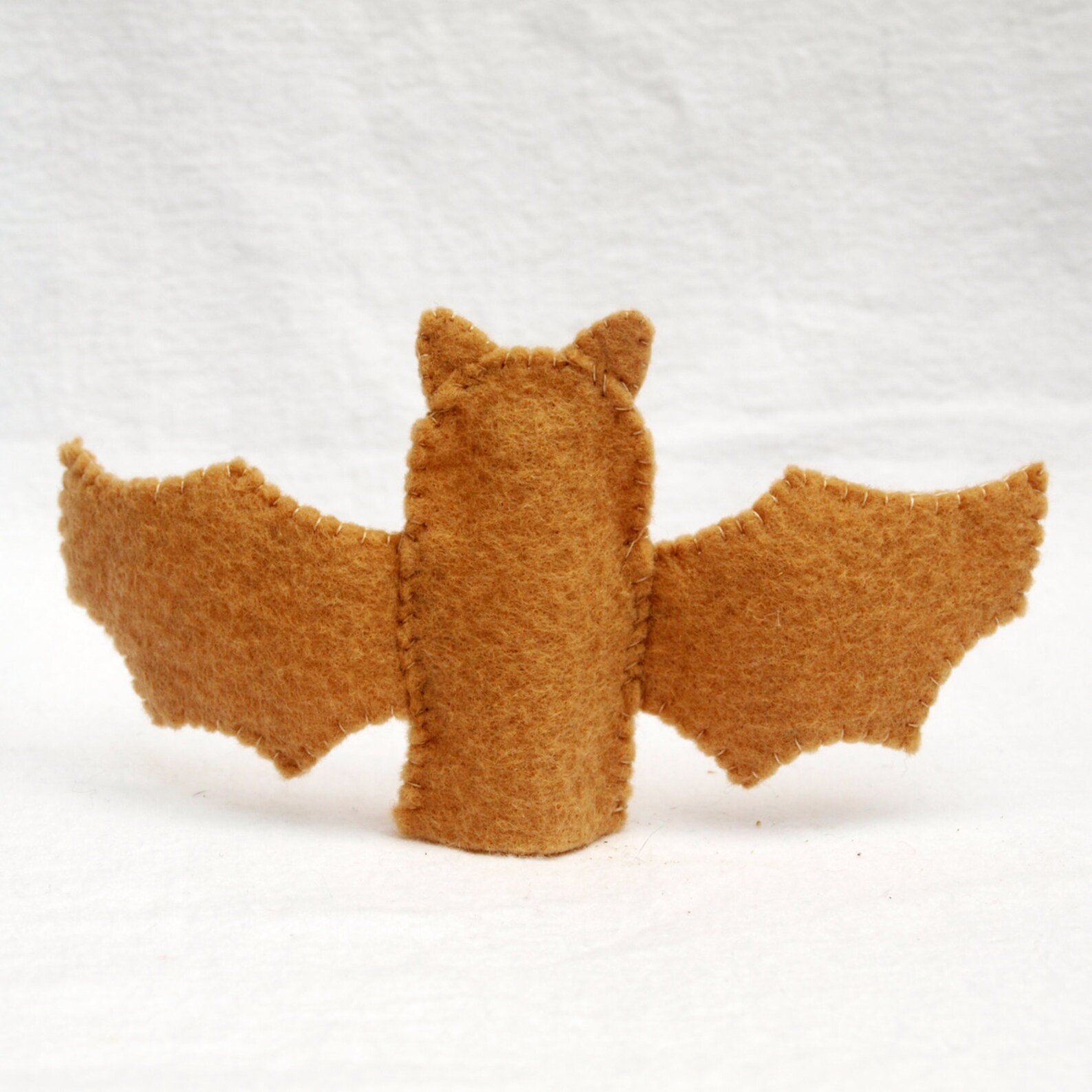 Brown Bat Bat Felt Finger Puppet Animal Puppet Storytime - Etsy