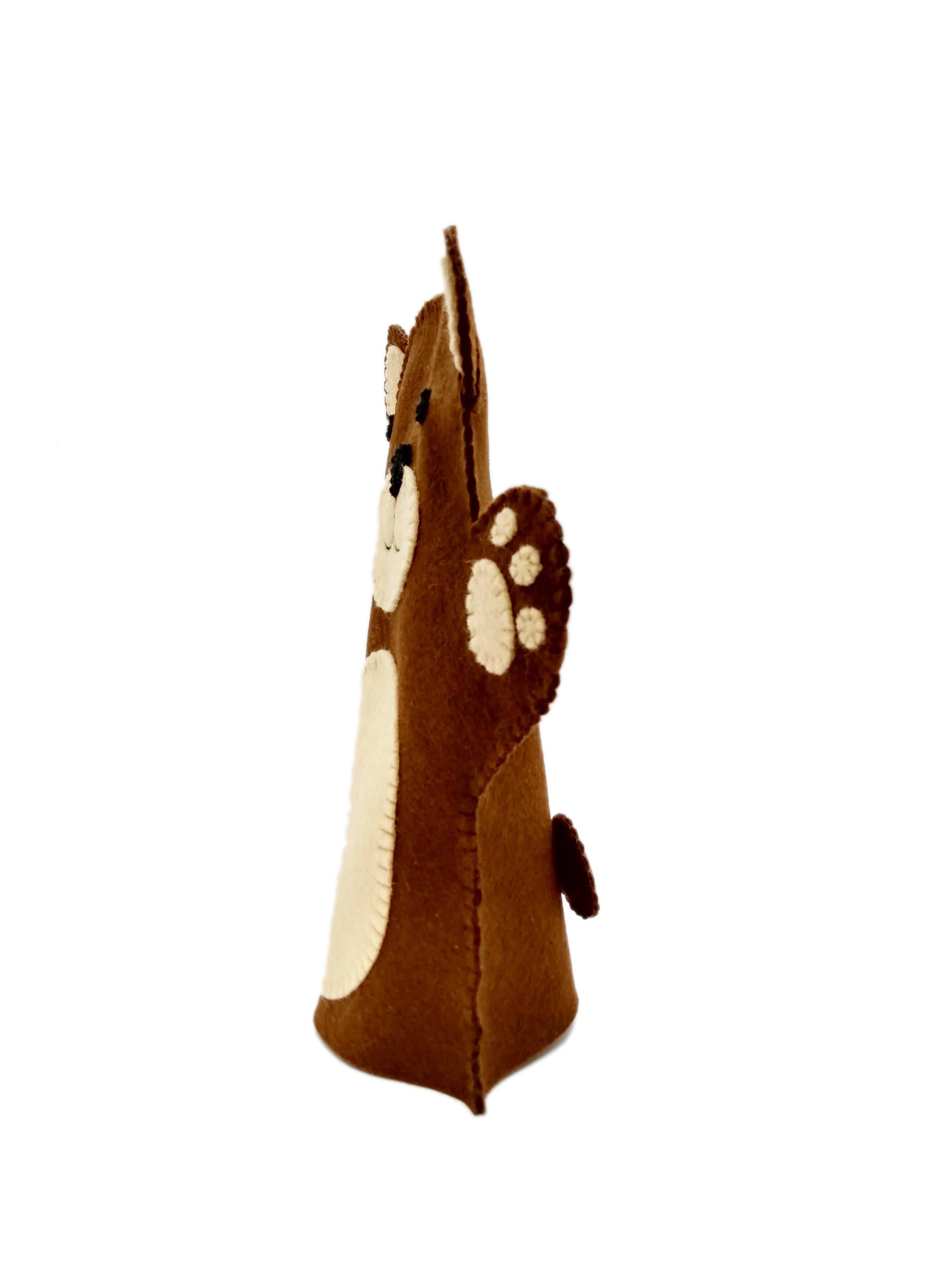 Brown Bear Hand Puppet Felt Hand Puppet Brown Bear Felt Hand - Etsy Canada