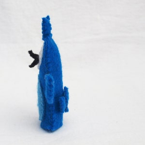 Blue Jay, Bird, Bird Felt Finger Puppet, Animal Puppet, Storytime ...