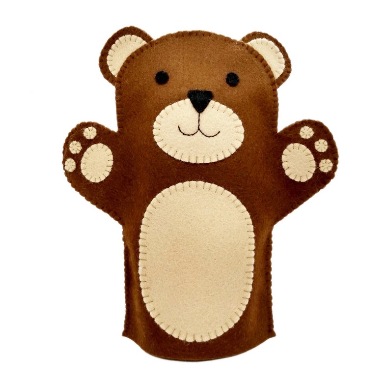 Hand Puppet Pattern, Hand Puppet, the Mitten Hand Puppet Pattern ...