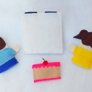 Pat-a-cake Finger Puppet, Pat a Cake Puppet, Boy Puppet, Girl Puppet ...