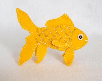 Finger Puppet Fish - Etsy