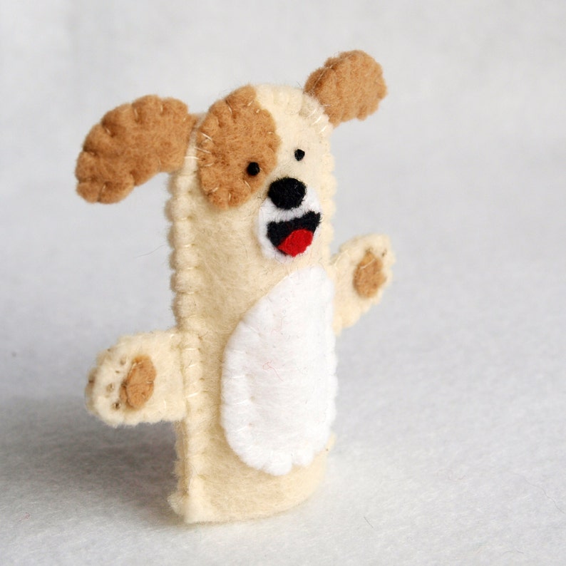 Dog Dog Puppet Pattern Dog Finger Puppet Pattern Pattern - Etsy