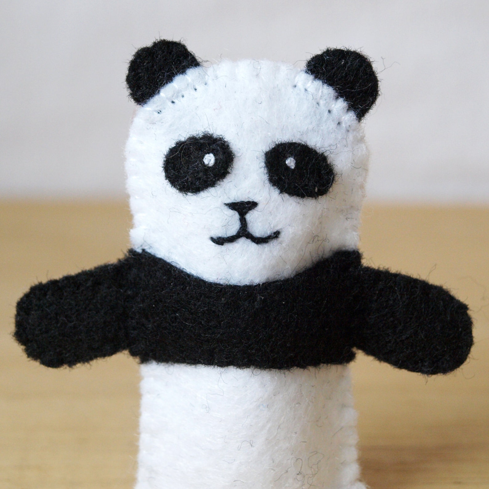 Felt Finger Puppet Panda Animal Puppet Storytime Puppet - Etsy