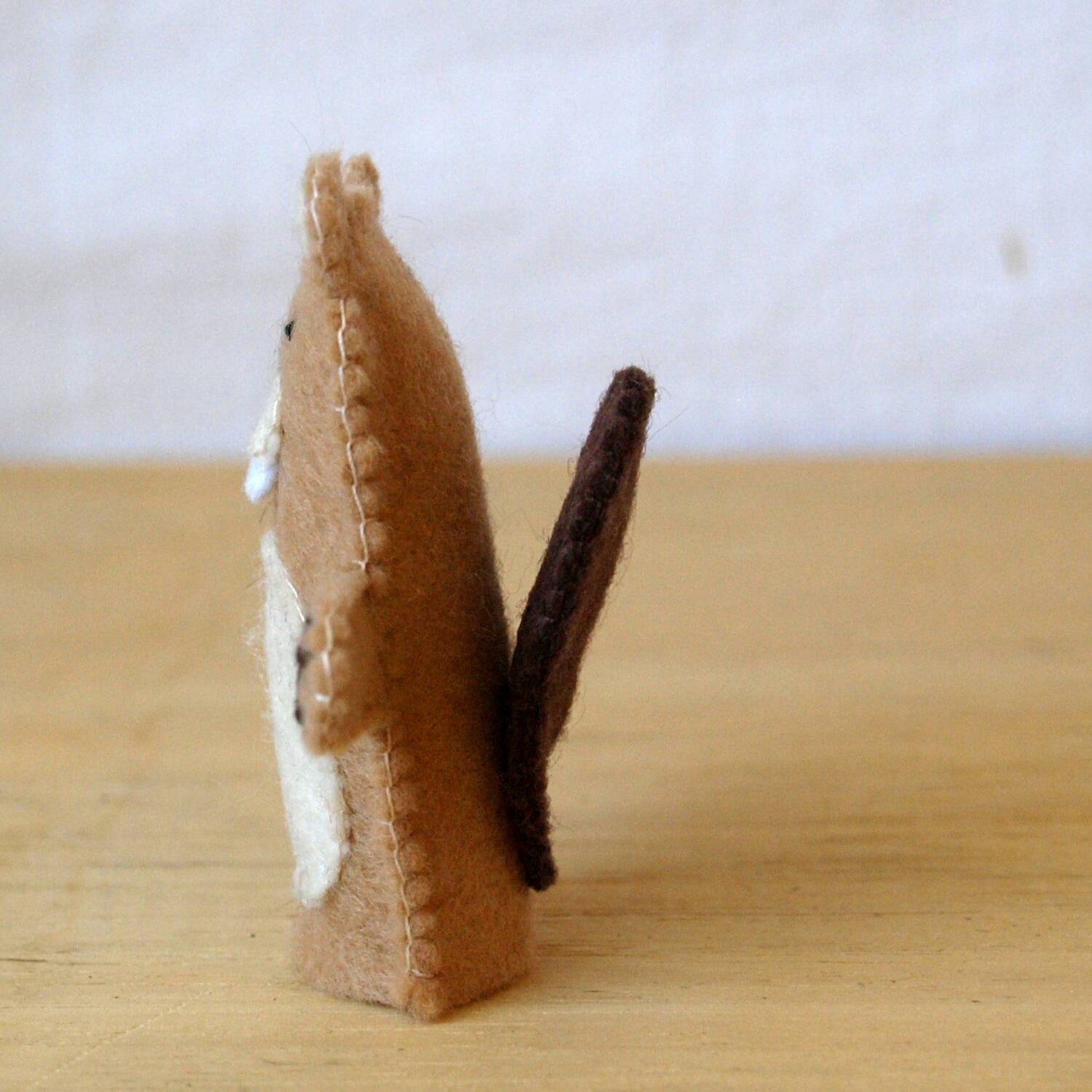 Beaver Finger Puppet Pattern, Beaver Pattern, Beaver, Pattern, Felt ...