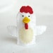 Hen, Hen Puppet, Hen Finger Puppet, Hen Felt Puppet, Chicken Puppet ...