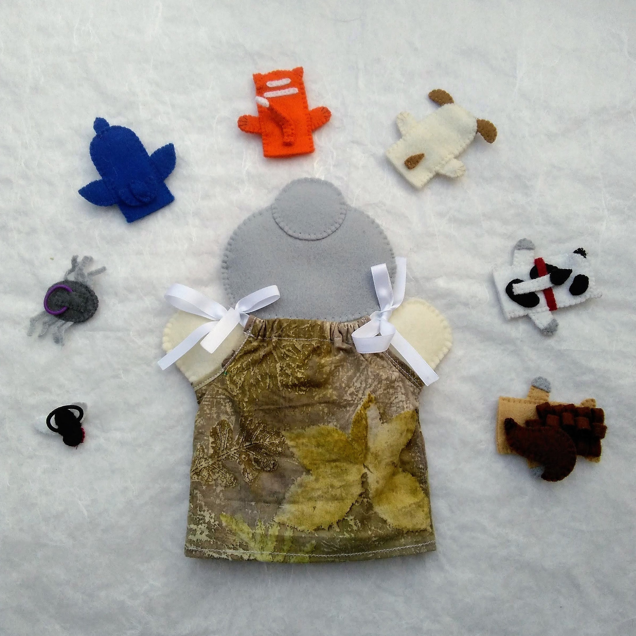 There Was an Old Lady Who Swallowed A Fly Hand Puppet Fly - Etsy