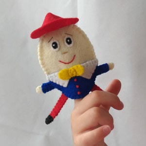 Pattern, Humpty Dumpty Felt Finger Puppet Pattern, Humpty Dumpty ...