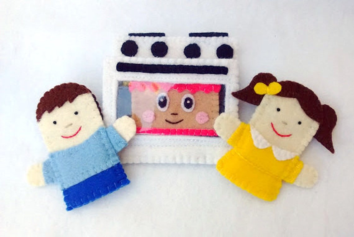 Pat-a-cake Finger Puppet, Pat a Cake Puppet, Boy Puppet, Girl Puppet ...