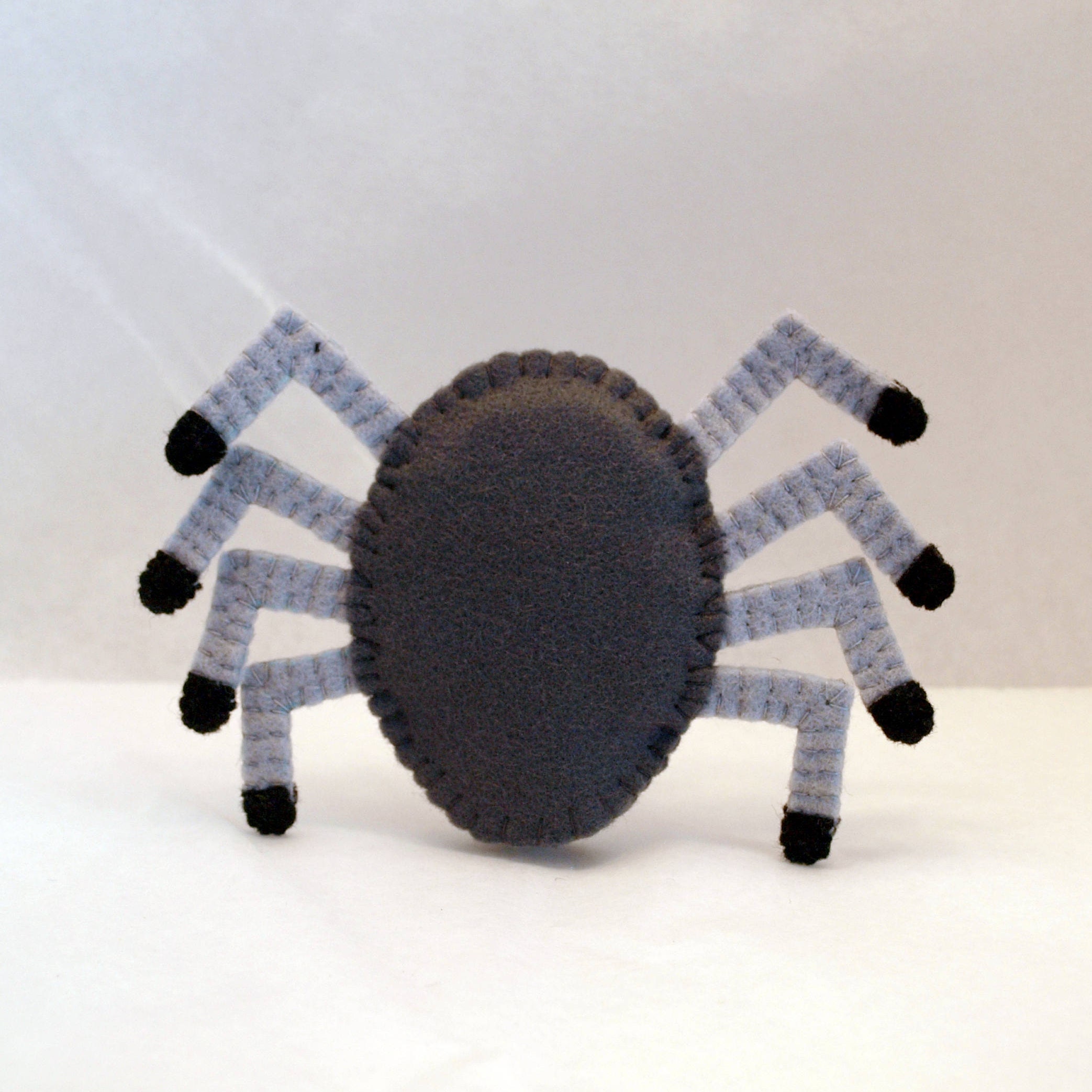Spider Puppet Pattern, Itsy Bitsy Spider Pattern, Felt Finger Puppet ...