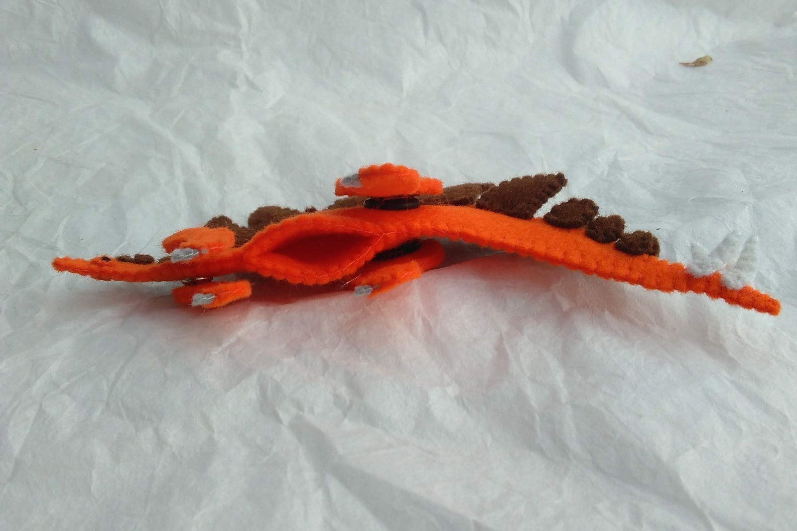 Stegosaurus Stegosaurus Puppet Stegosaurus Finger Puppet - Etsy