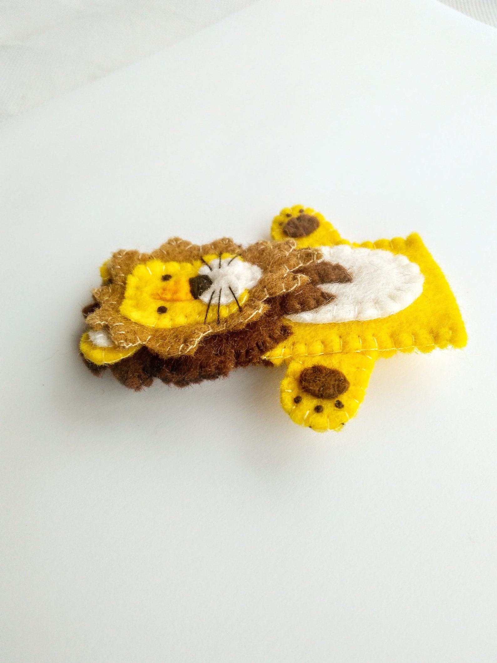 Lion Finger Puppet Felt Finger Puppet Lion Felt Finger - Etsy Canada