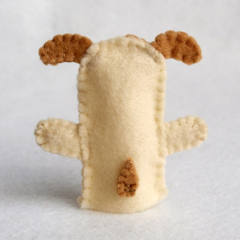Dog dog puppet pattern dog finger puppet pattern pattern | Etsy
