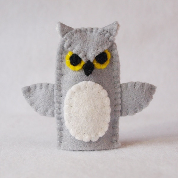 Owl Hand Puppet - Etsy